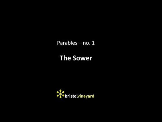 The parable of the sower | PPTX