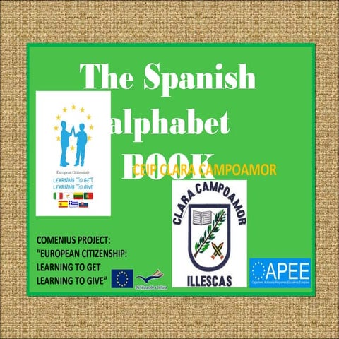 The spanish alfabet book by 1ºa terminada | PPT