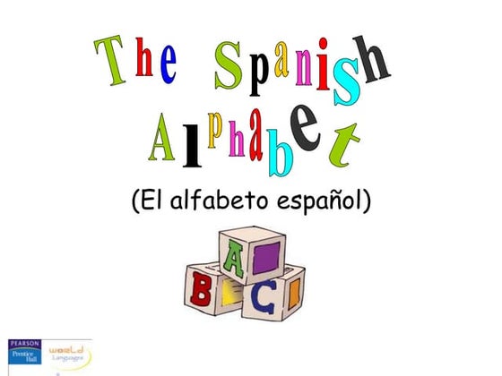 Spanish Alphabet. | PDF