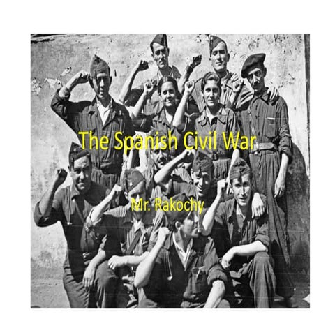 The Spanish Civil War | PPT