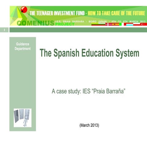 The spanish education system v.02