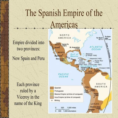 The Spanish Empire of the Americas | PPT