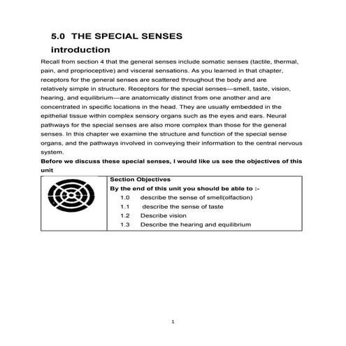 Sense Organ - Nose - Anatomy of Nose & Physiology of Olfaction | PPT