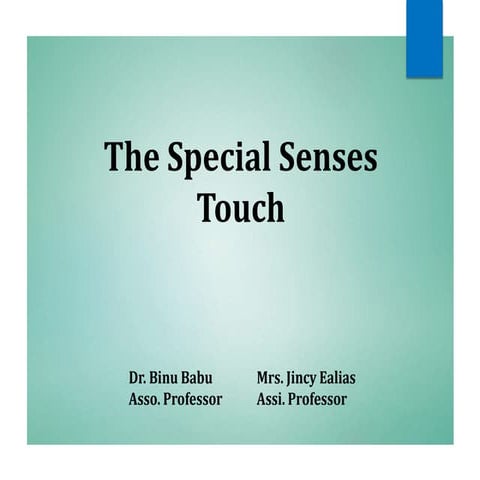 The sence and human ppt for student education | PDF