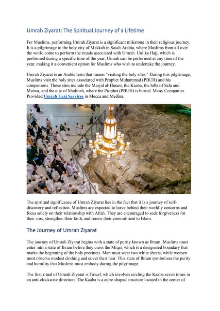 Comprehensive Guide to Ziyarat Places in Makkah and Madinah | PDF