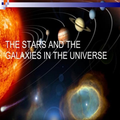 The Stars And The Galaxies | PPT