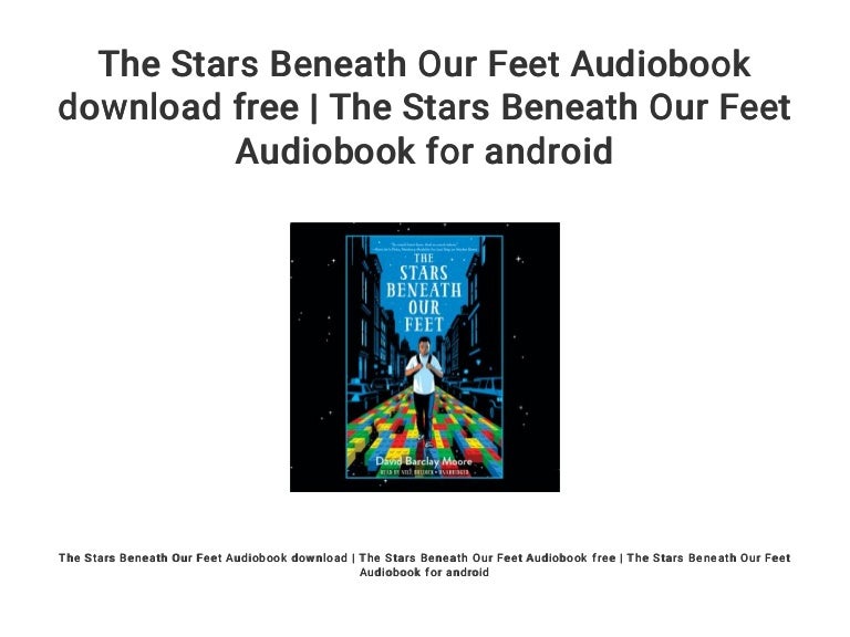 The stars beneath our feet author - posterlio