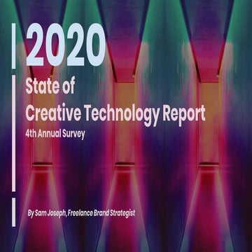 2020 State of Creative Technology | PDF