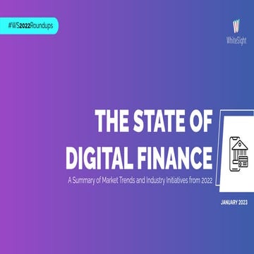 The State Of Digital Finance Pdf