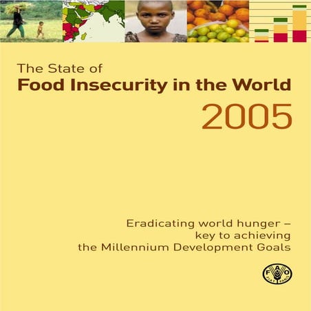 The State Of Food Insecurity In The World 2005 | PDF | Debated ...
