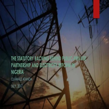 EPIRA LAW (Electrical Power Industy Reform Act of 2001) | PDF