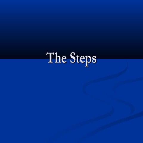 The steps | PPT