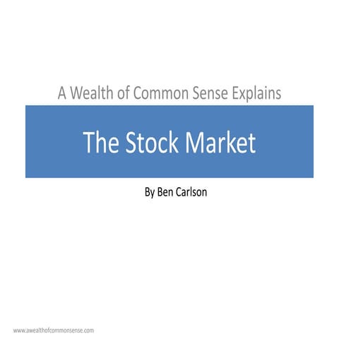 The stock market explained | PPT