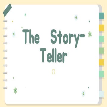 The Story-Teller.pptx