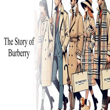 The Story of Burberry - Branding and Innovation | PPT