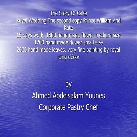 The story of cake | PDF
