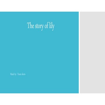 The story of lily.pptx