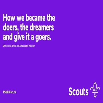 Skills for Life: Rebranding Scouts for a digital age | PDF | Technology ...