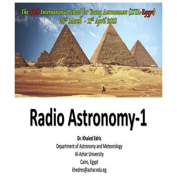 The story of radio astronomy the story of light | PDF