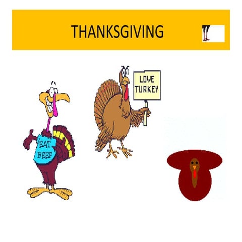 The story of thanksgiving picture story | PPT