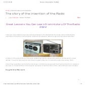 The story of the invention of the Radio.pdf