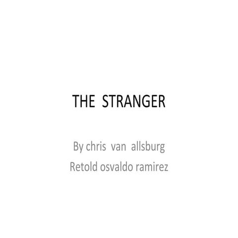The stranger.ppt amelia salas | PPT