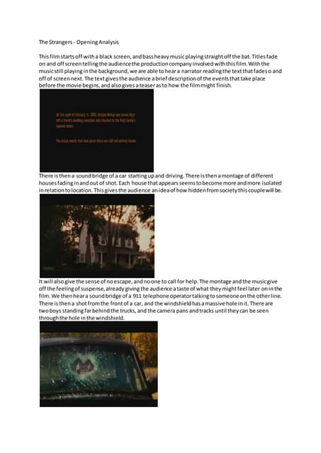 Analysing the introduction to shutter island. | DOCX | Movies | Entertainment