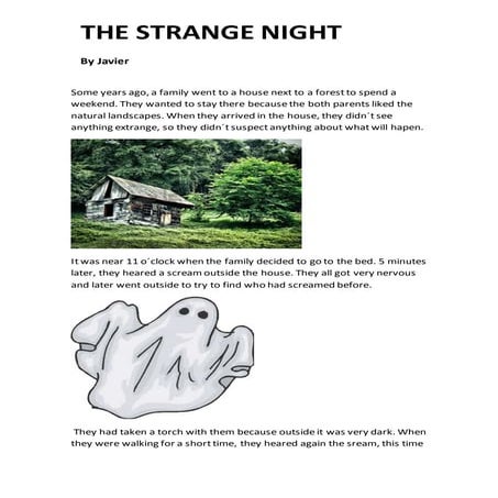 The Strange Story | DOCX