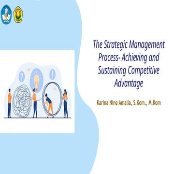 The Strategic Management Process - Achieving and Sustaining Competitive ...