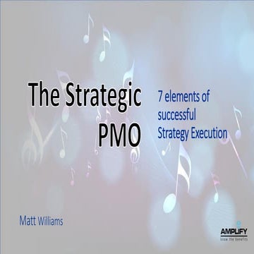 The Strategic Pmo 7 Elements Of Successful Strategy Execution Pdf