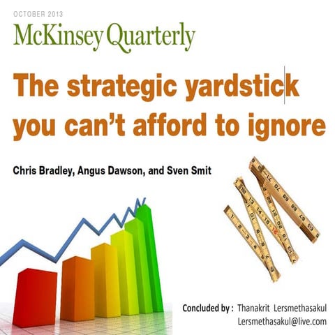 The Strategic Yardstick You Can’t Afford To Ignore | PPTX