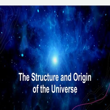 THE UNIVERSE | PPTX