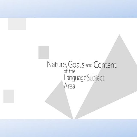 The structure of language | PPT