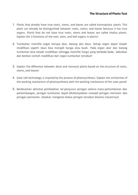 Agroteknologi - pengenalan asas botani | PPT