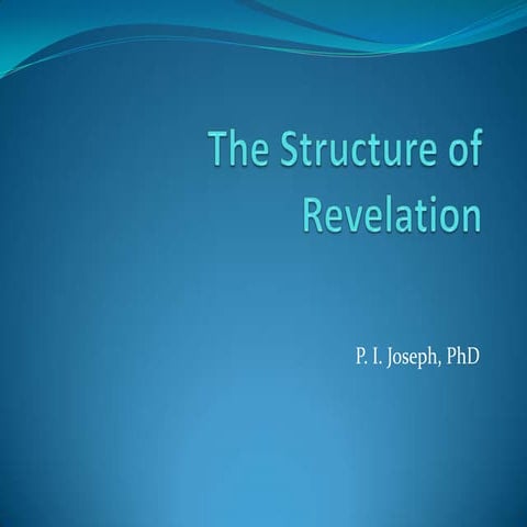 The structure of revelation | PPTX