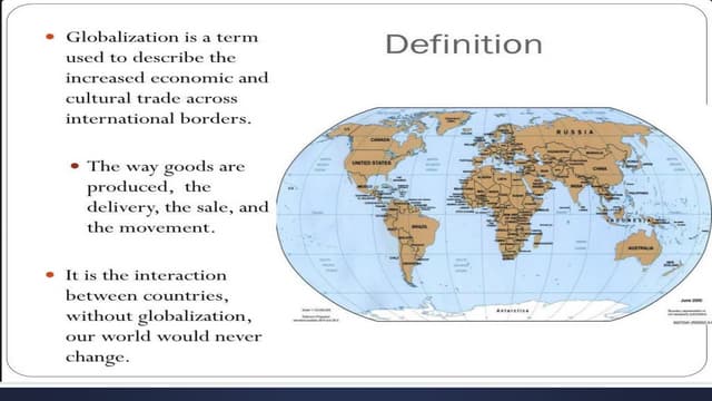 Globalization theories - Contemporary World | PPTX | Science