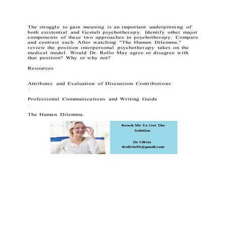 The struggle to gain meaning is an important underpinning of both ex | DOCX