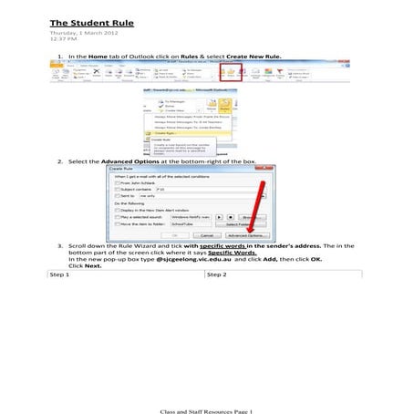 The student rule | PDF