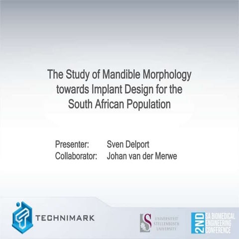 Sven Delport presentations