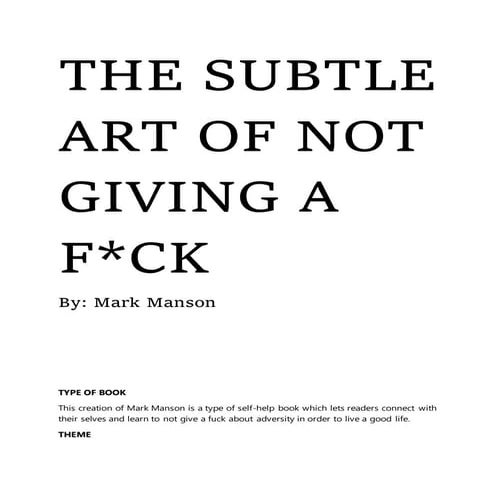 THE SUBTLE ART OF NOT GIVING A F.docx