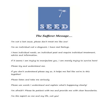 The Sufferer Message | PDF