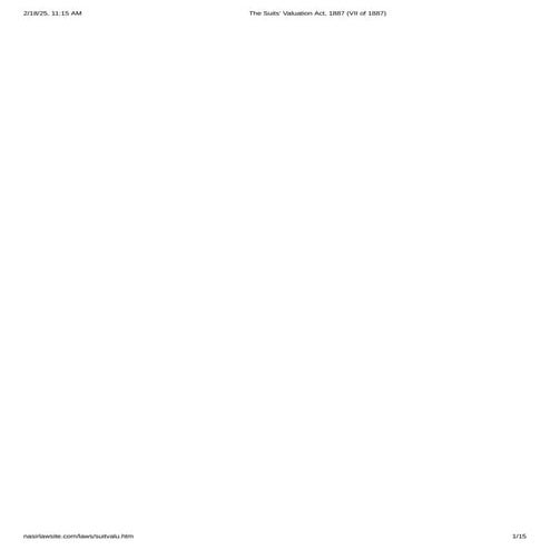 The Suits’ Valuation Act, 1887 (VII of 1887).pdf
