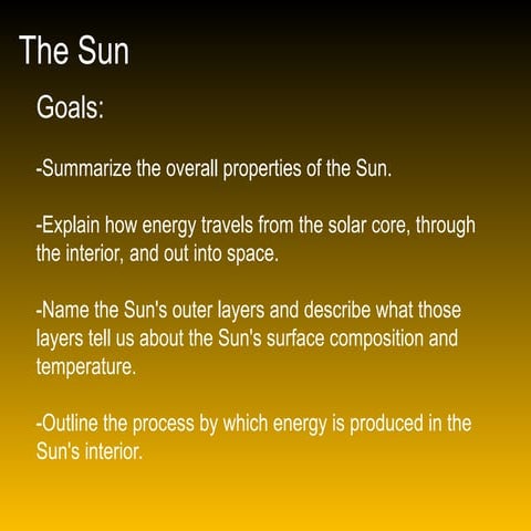 The_Sun. Lesson about the Sun with examples ppt | PPT