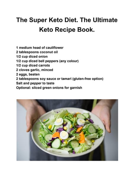 The Ultimate Keto Recipe | PDF