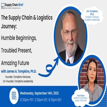 The Supply Chain and Logistics Journey: Humble Beginnings, Troubled ...