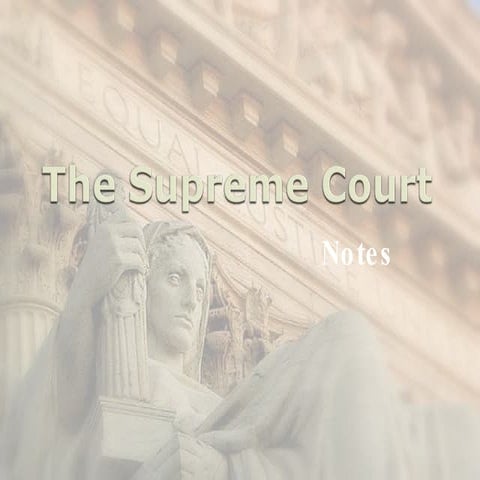 The Supreme Court | PPT