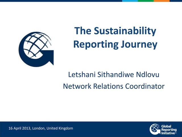 The Global Reporting Initiative | PPTX