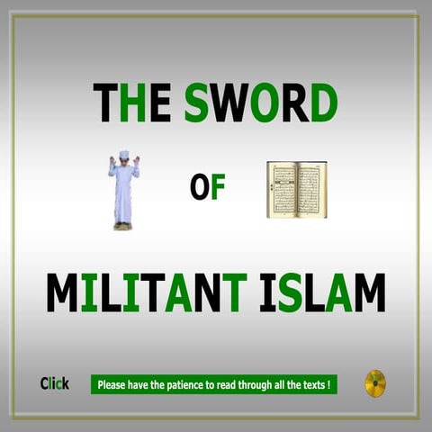 The sword of militant islam | PPT