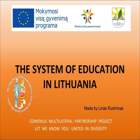 The system of education in lithuania | PPT