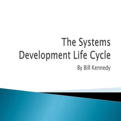 The Systems Development Life Cycle | PPT